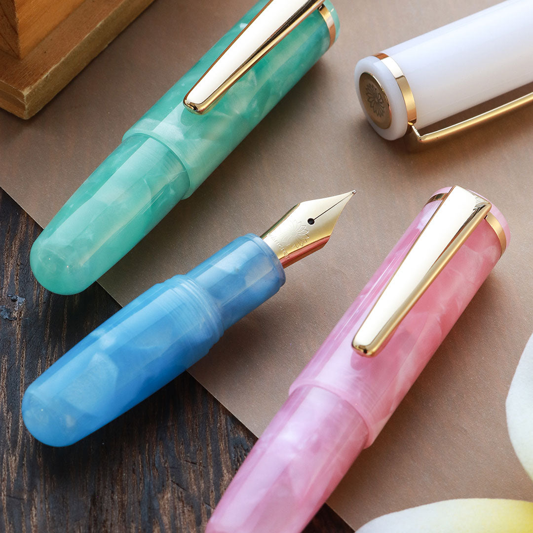 Wancher Mini Sized PuChiCo Fountain Pen Acrylic Petite Pen Stationery
