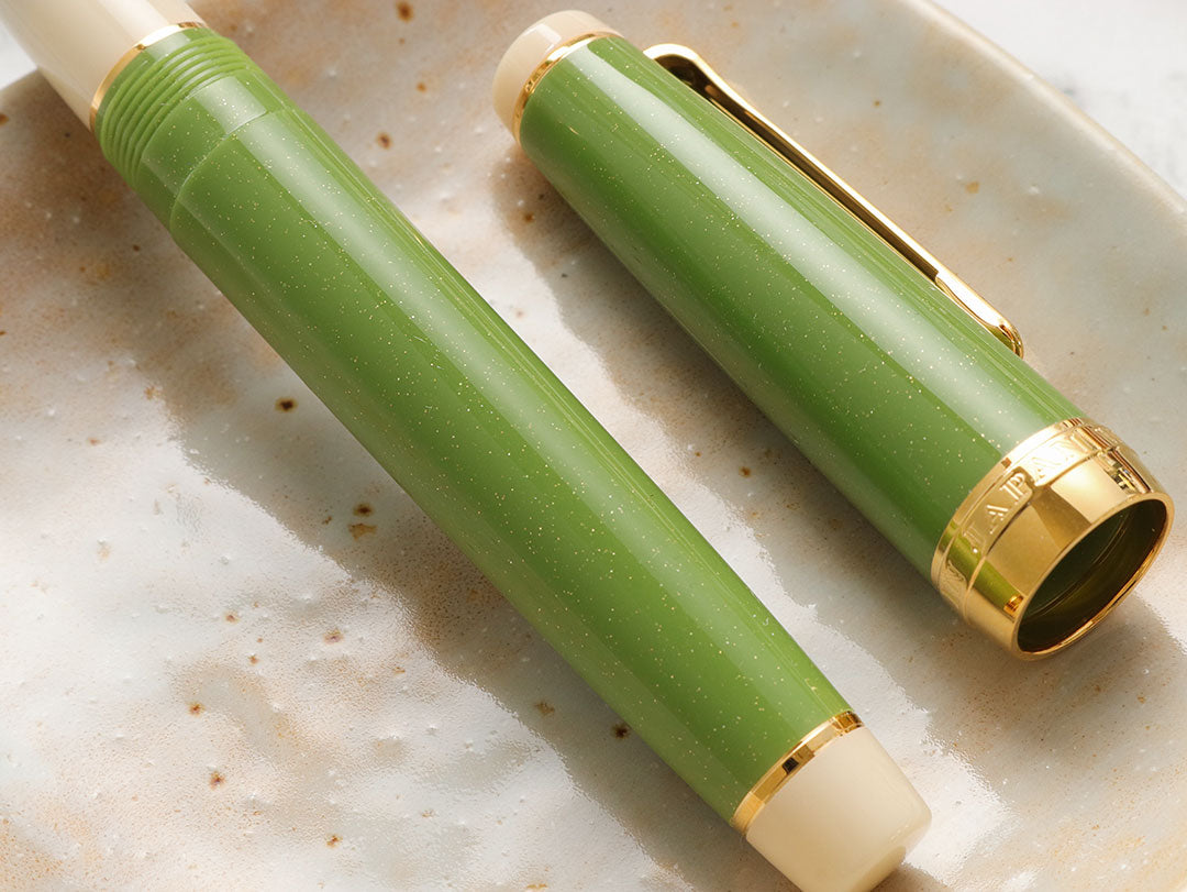 Matcha Fountain Pen Japanese Cha-no-yu | Professional Gear Wancher