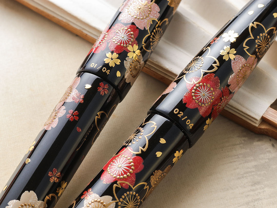 True Maki-e - Sakura Fountain Pen | Wancher Pen